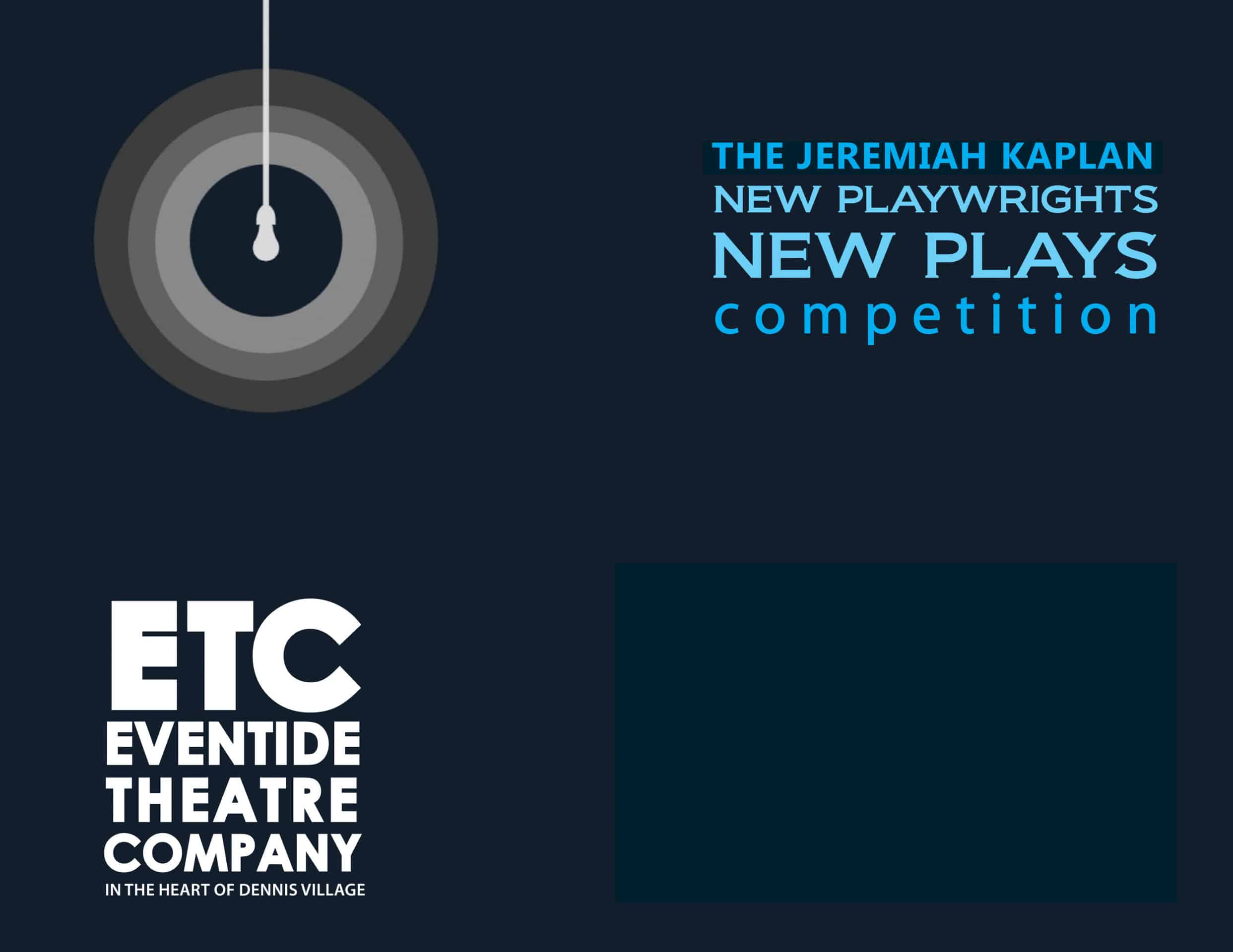 Kaplan Prize Press Release - Eventide Theatre Company, Dennis MA