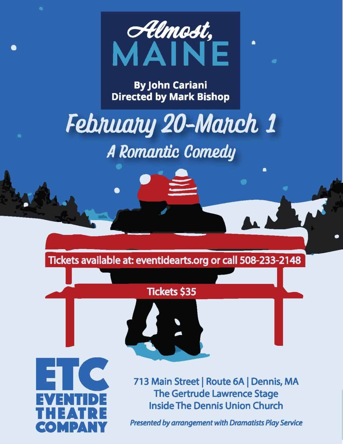 Almost Maine - Eventide Theatre Company, Dennis MA